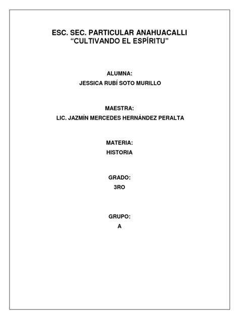 Ensayo 3 Cuartillas Cada Tema Pdf Texas México Independiente