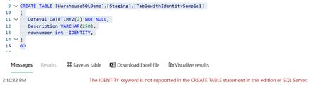 re is there a way to create an auto increment ide microsoft