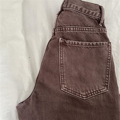 Pacsun Dad Brown Jeans Baggy So Cute Too Depop