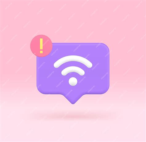 Premium Vector Internet Wi Fi Network Error Jamming Wireless Wifi