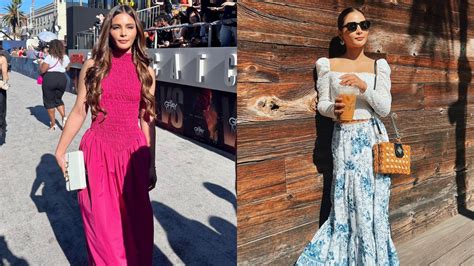 Look Lovi Poes Chic Travel Outfits In Hollywood Previewph