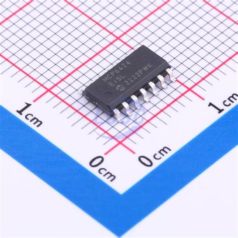 MCP6424 E SL Microchip Tech C640917 LCSC Electronics