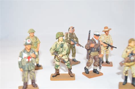 soldados y figuras de plomo Colección Figuras Guerra Mundial