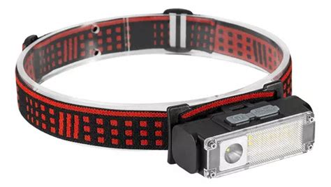 Linterna Frontal Recargable Por Usb Led Outdoor Emergency He Color De