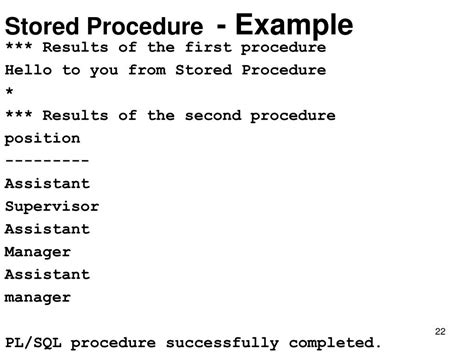 Ppt Oracle Stored Procedures Functions Powerpoint Presentation Free