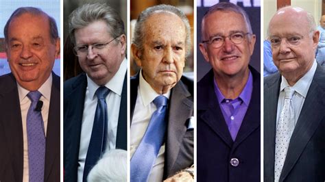 Quiénes Son Los 5 Hombres Más Ricos De México Y A Cuánto Ascienden Sus
