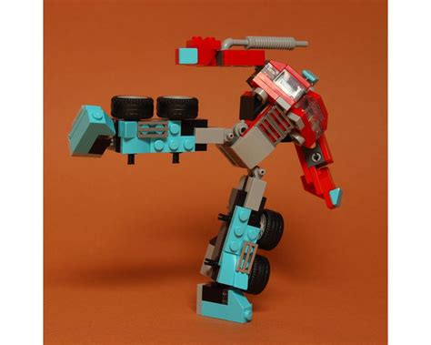 Lego Moc 31146 Optimus Prime By Leewan Rebrickable Build With Lego