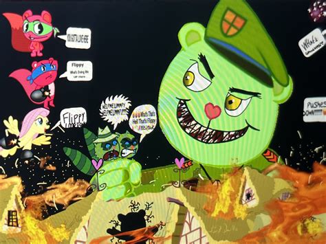 Flippy Attacks Mlp By Stevenracecars On Deviantart
