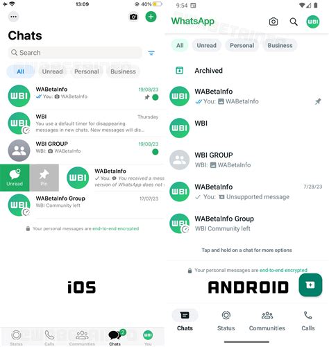 Whatsapp News Of The Week New App Interface For Ios And Android Wabetainfo