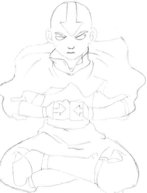Avatar Aang Avatar State By Proctor94 On Deviantart