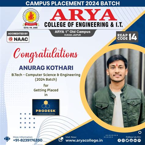arya college of engineering and it on linkedin aryacollege