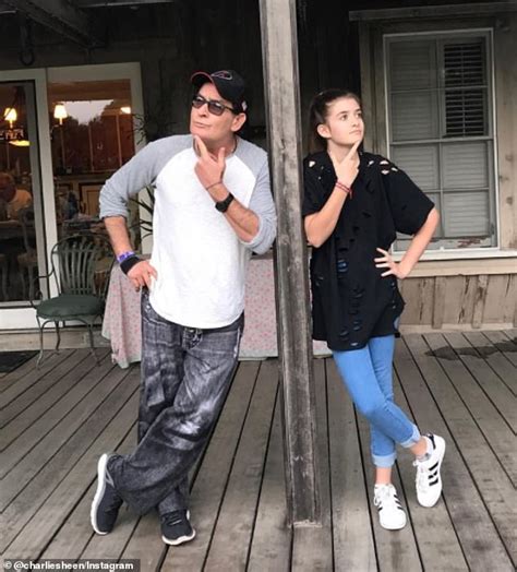 Charlie Sheen Daughter Sami Posts Nearly Naked Bedroom Pictures On Her
