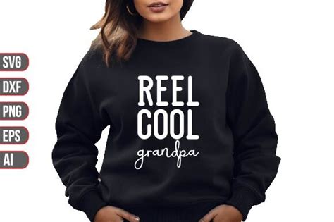Reel Cool Grandpa Svg Graphic By Designplaza · Creative Fabrica