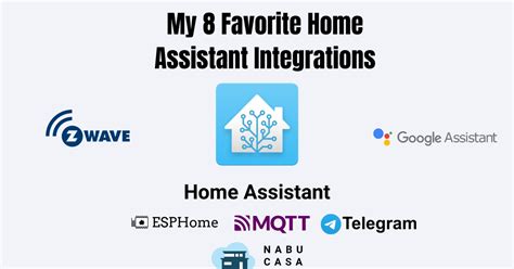 my 8 favorite home assistant integrations hometechhacker