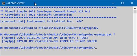 Adjusting To Visual Studio And VS Build Tools Raysan Raylib Discussion GitHub