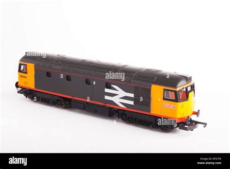 Class 26 Diesel Locomotive Br Railfreight Livery White Background