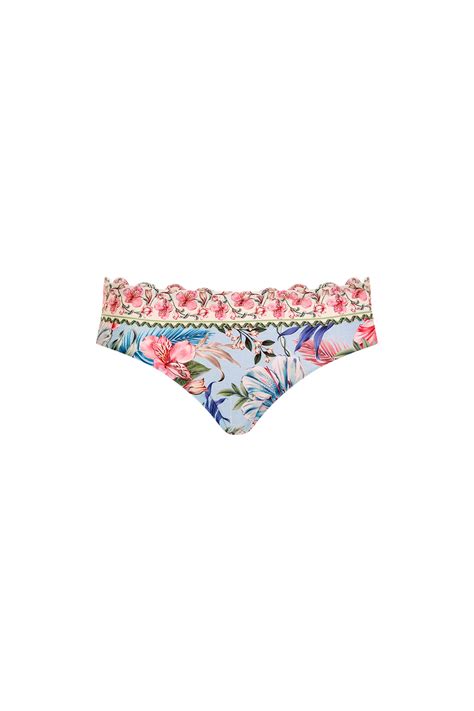 Sally Sustainable Zoe Bikini Bottom Agua Bendita