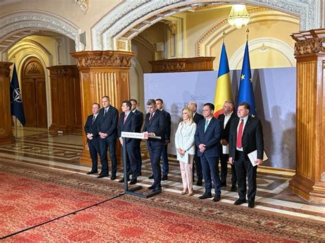 Ministers Proposed By Prime Minister Designate Marcel Ciolacu To Be