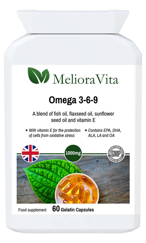 Omega 3 6 9 Melioravita Health And Wellness