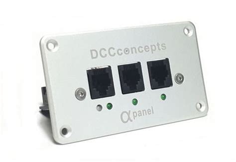 Dcc Concepts Dcd Dap Alpha Panel Layout Panel For Nce And Rails