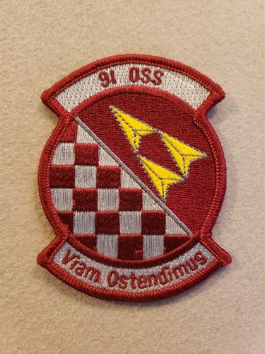 91st Operations Support Squadron Patch Bunkermilitary