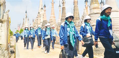 တောင်ကြီးလူရည်ချွန် အပန်းဖြေစခန်းမှ လူရည်ချွန် ကျောင်းသား၊ ကျောင်းသူမ
