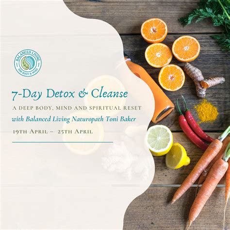 7 Day Detox And Cleanse Balanced Living