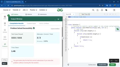 Silambarasan S On Linkedin Geekstreak2024 Gfg160 Geekstreak2024 Codingchallenge Geeksforgeeks