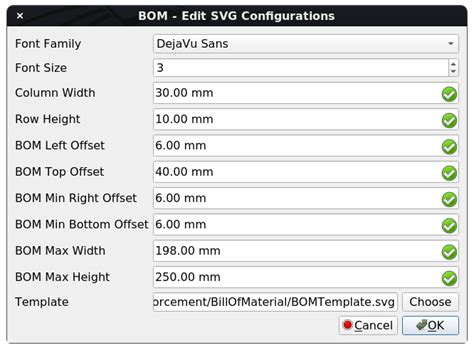 Reinforcement Billofmaterial Freecad Documentation