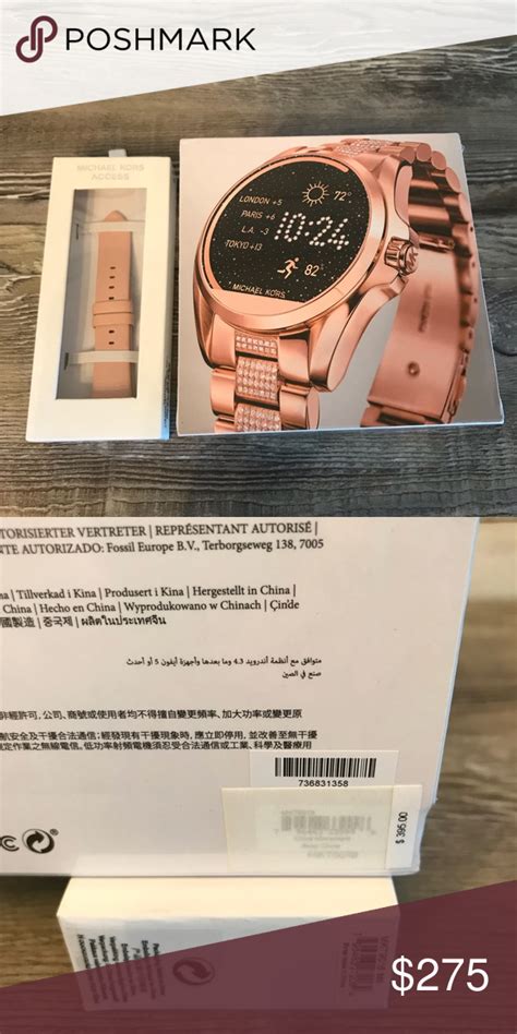 Michael Kors Access Bradshaw Smartwatch Michael Kors Michael Kors Accessories Michael Kors