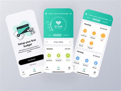 Budget Mobile App Ui By Ui Ants On Dribbble