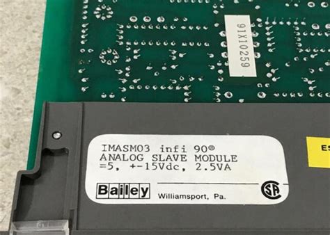 Abb Bailey Imasm03 Analog Slave Module 100 New Original Ethernet Interface Module