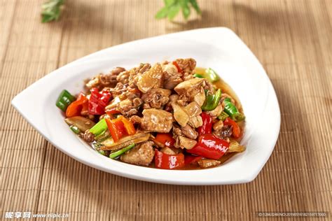 仔姜炒鸡 小炒鸡 子姜爆鸡摄影图传统美食餐饮美食摄影图库昵享网nipiccn