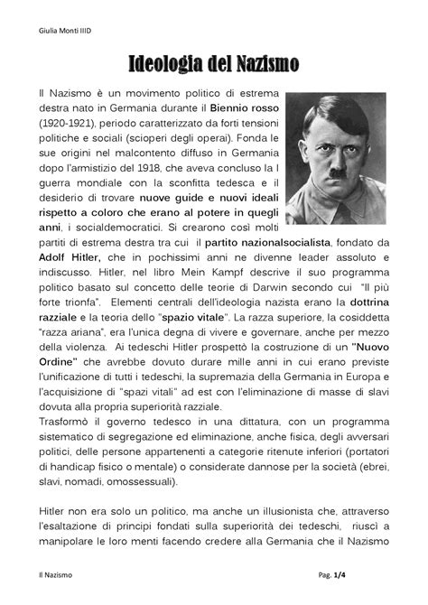 Storia Storia Del Nazismo Docsity