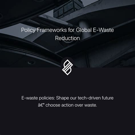 Policy Frameworks for Global E-Waste Reduction → Scenario