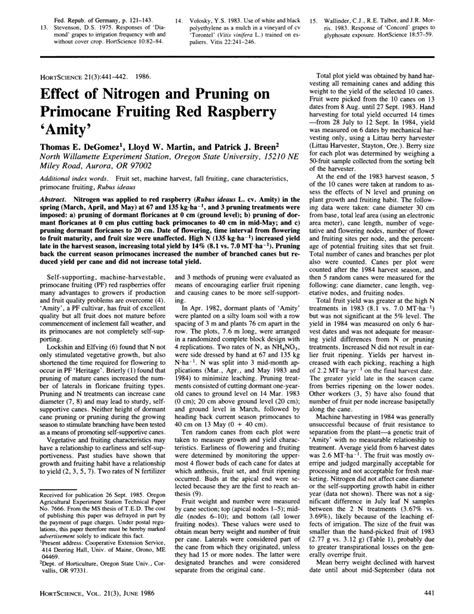 Pdf Effect Of Nitrogen And Pruning On Primocane Fruiting Red