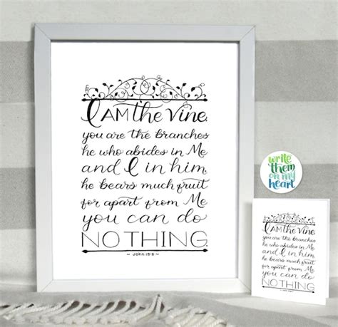 Bible Verse Printable John 15