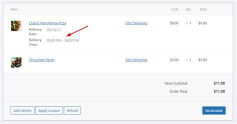 Adding Delivery Details In The Manually Created Woocommerce Orders