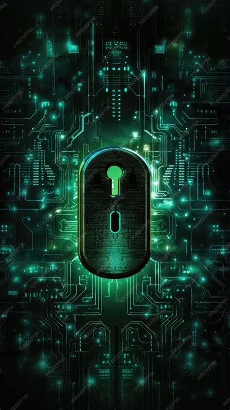 Fond Décran Des Symboles De Cybersécurité Et De Cryptage Pour Le
