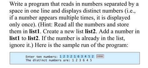 Solved Questionl Write A Program That Reads Some Integers Chegg