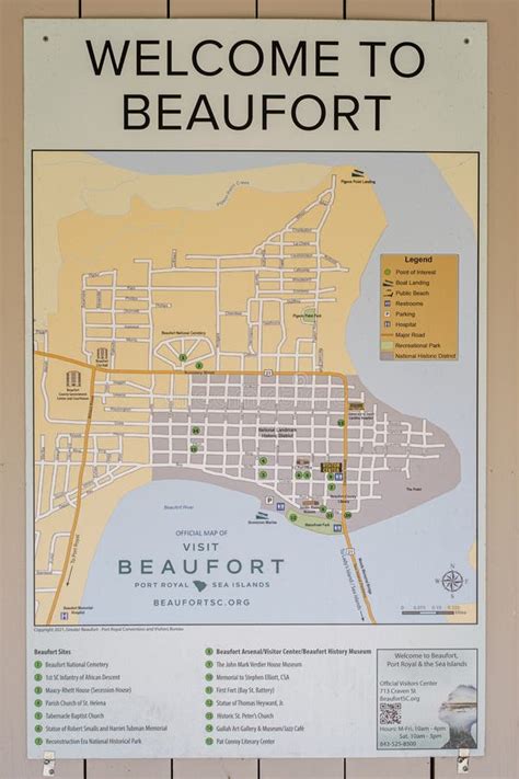 Beaufort Sc Downtown Map At Peter Crocker Blog