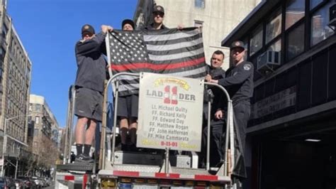 Fdny Firefighters Made To Remove Stars And Stripes Honoring 911 Heroes