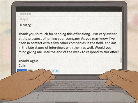 How To Ask For Time To Consider A Job Offer With Examples