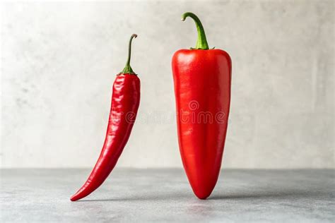 Red Hot Chilli Pepper Red Chilli Cayenne Pepper Illustration Stock