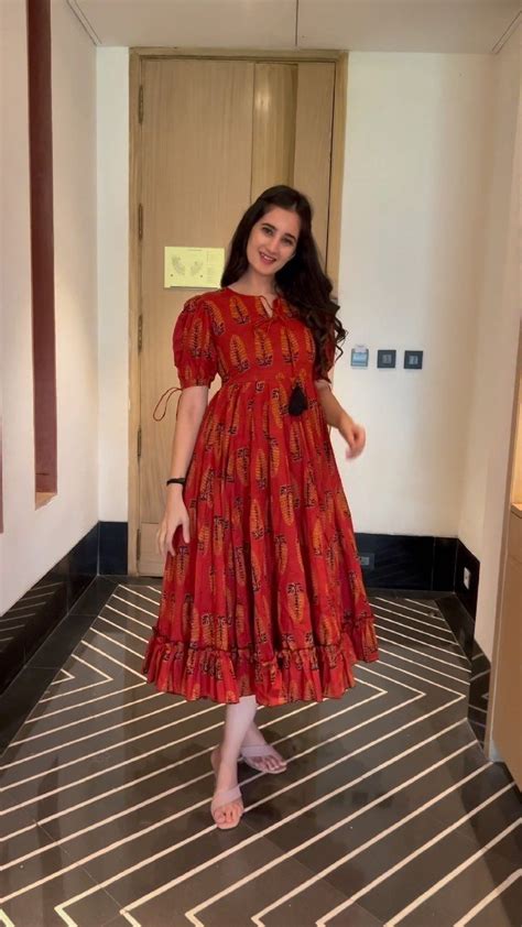 Pin By Anupama Shetty On Indian Attire Simple Frock Design Simple
