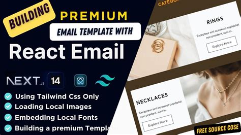 Build A Premium Custom Email Template With React Email And Tailwind Css