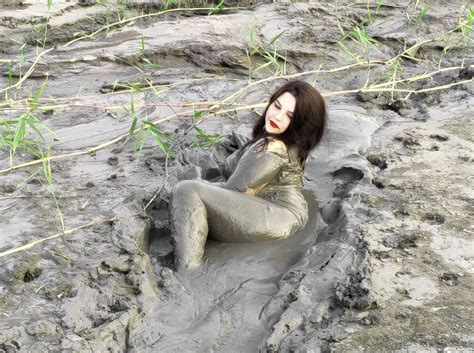 Girl In Mud