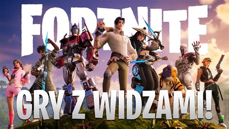 LIVE FORTNITE NOWY SEZON DZICZ GRY Z WIDZAMI EpicPartner Fortnite Customy Fortnitetemat