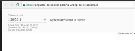 Typescript Material Angular 6 DatePicker Is Parsing My Date 1 Day