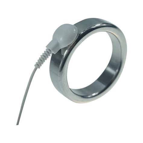 Male Estim Metal Glans Ring Gflashy